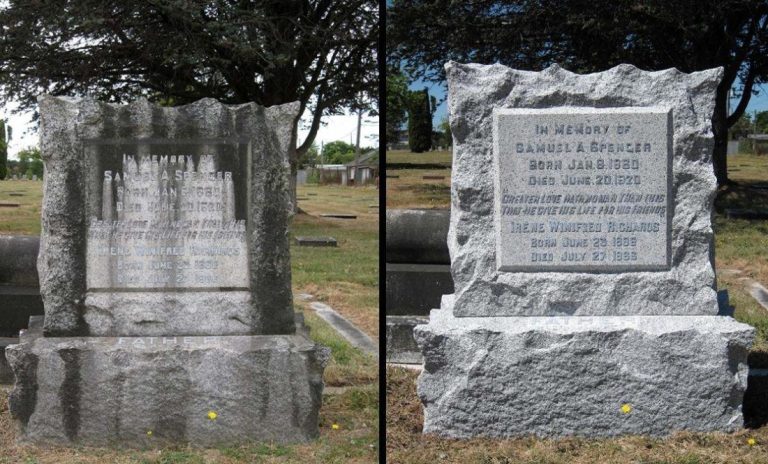 Restoration of Monument - Frisbie Monuments
