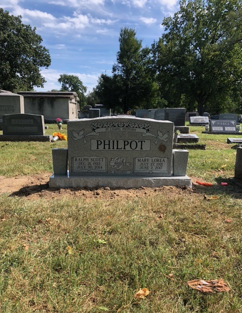 PHILPOT - Frisbie Monuments
