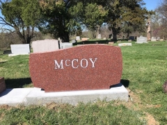 McCOY BACK - Frisbie Monuments