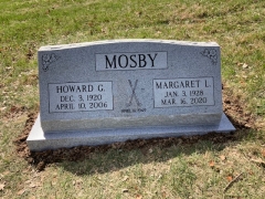 MOSBY - Frisbie Monuments