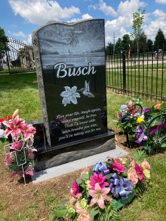 BUSCH BACK - Frisbie Monuments