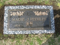 Peebles - Frisbie Monuments