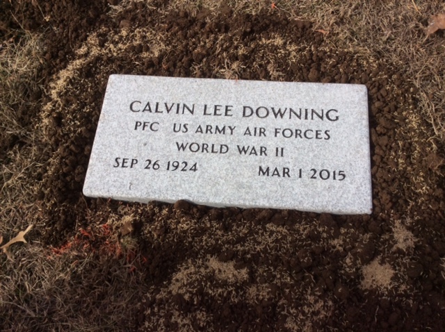 DOWNING MILITARY MARKER - Frisbie Monuments