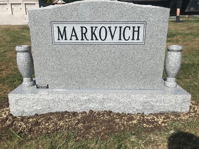 MARKOVICH BACK - Frisbie Monuments